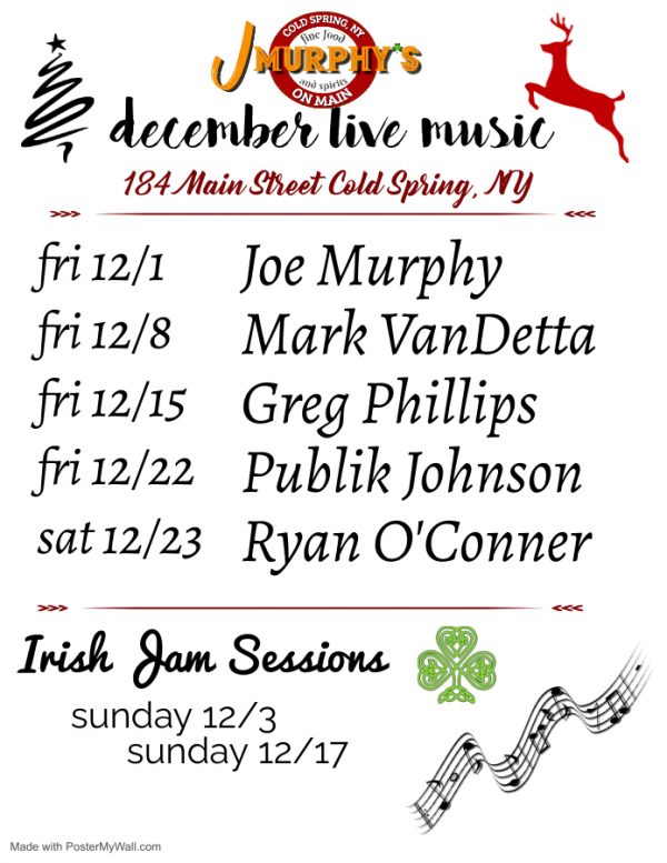 Live Music – J. Murphy's on Main